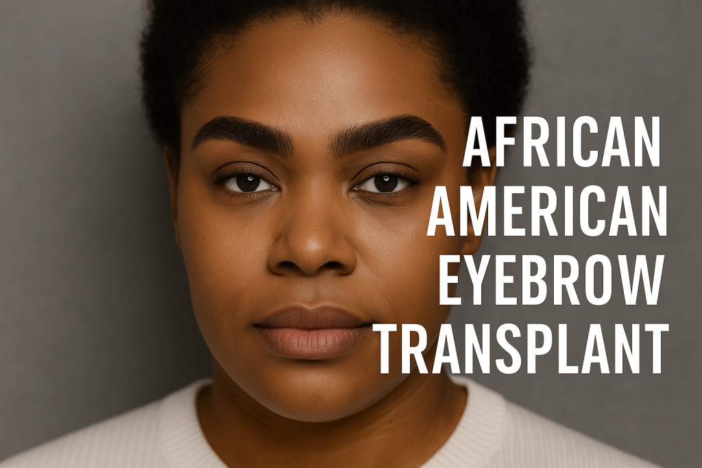 African American Eyebrow Transplant | Natural & Permanent